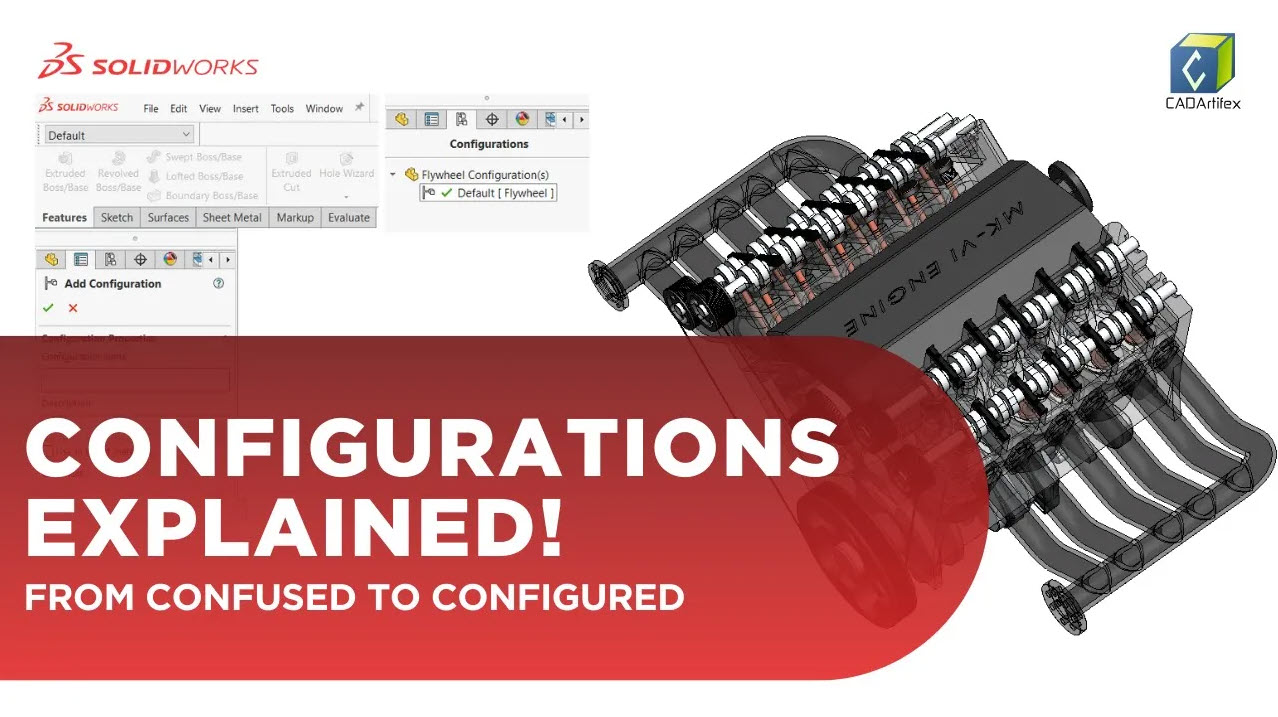 Configurations in SolidWorks - Stop Rebuilding the Parts & Use ...